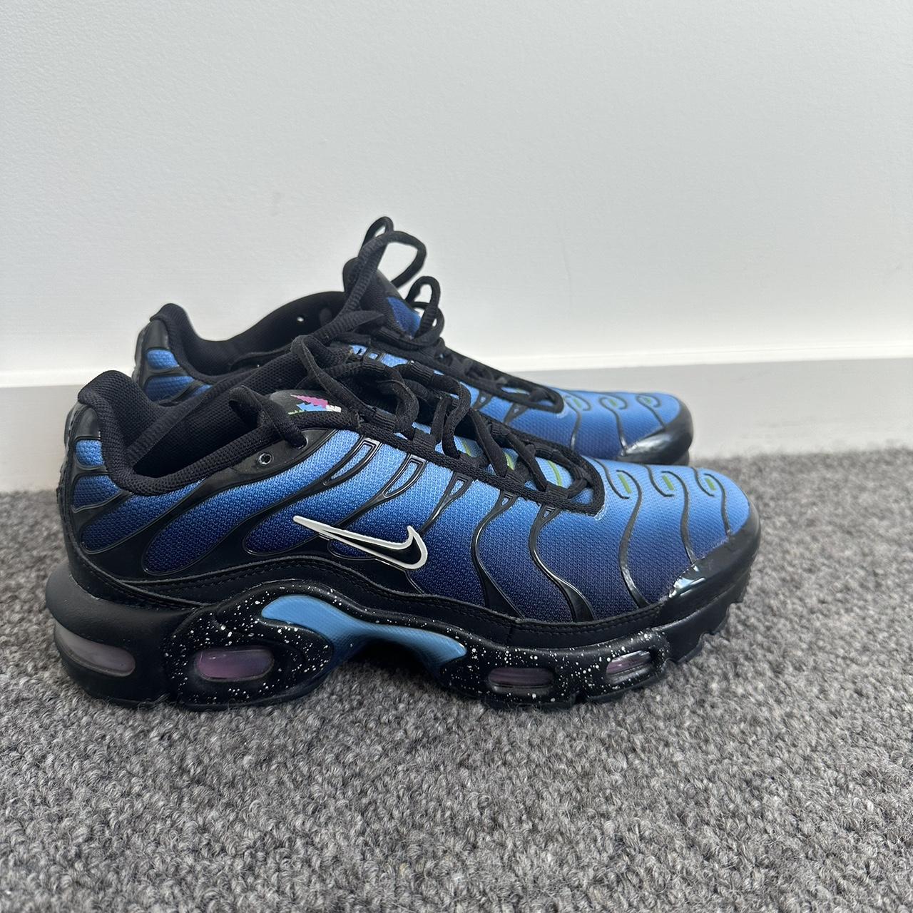 Nike TNs blue gradient sneakers Size Youth US 5,... - Depop