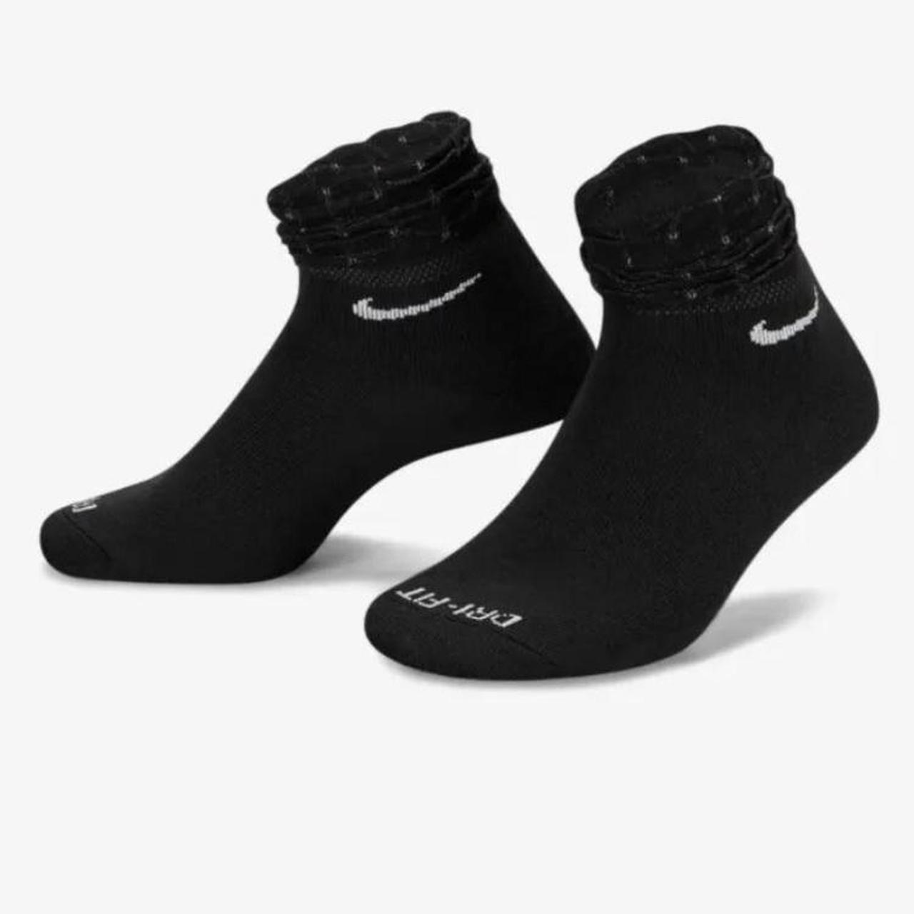 Nike Women’s Ruffle Shuffle Ankle Socks Medium Add... - Depop