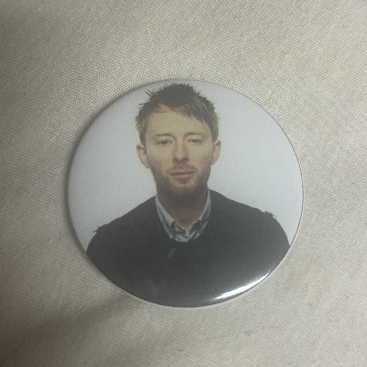 Thom Yorke pin Radiohead 1.25 in/32 mm #thomyorke... | Depop