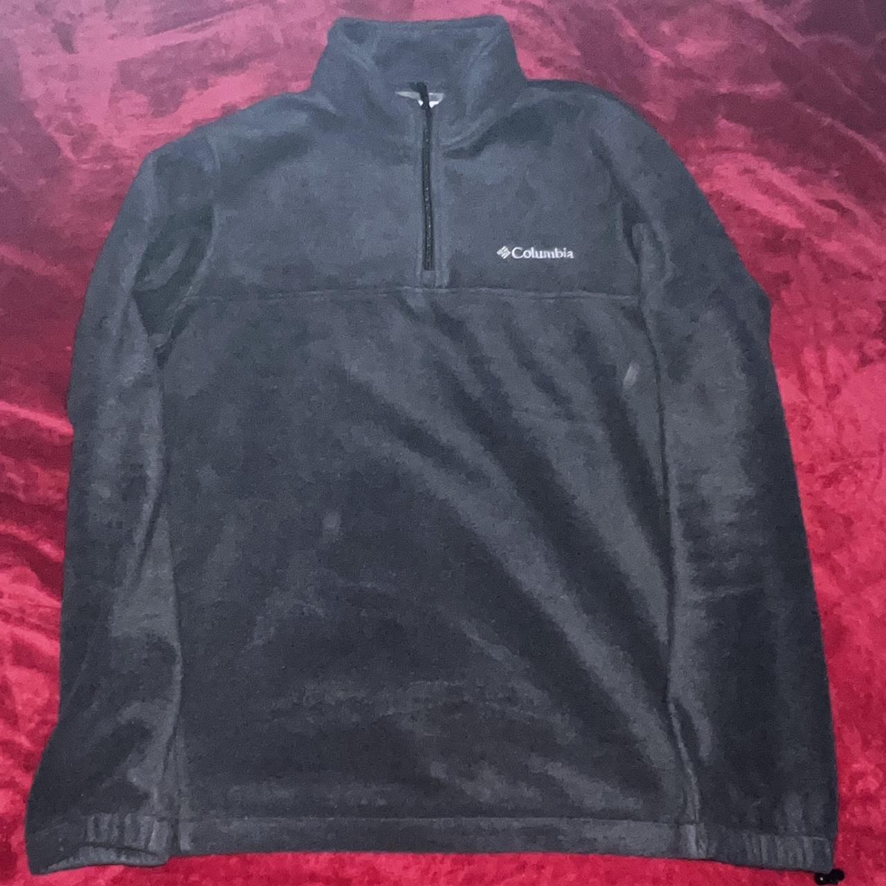 Grey Columbia zip up No rips or stains also... - Depop
