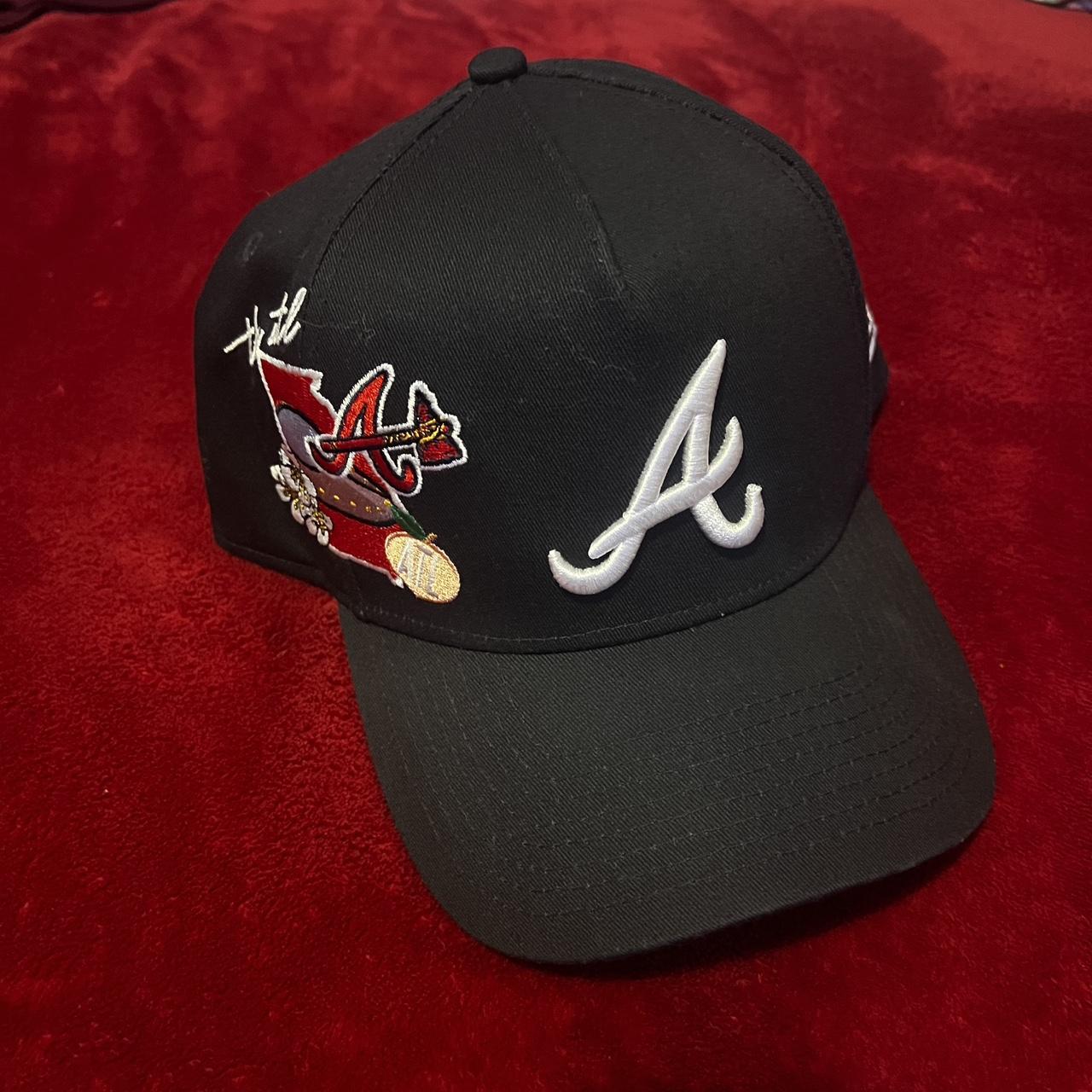 “ATL” Atlanta Braves SnapBack No rips or stains... - Depop