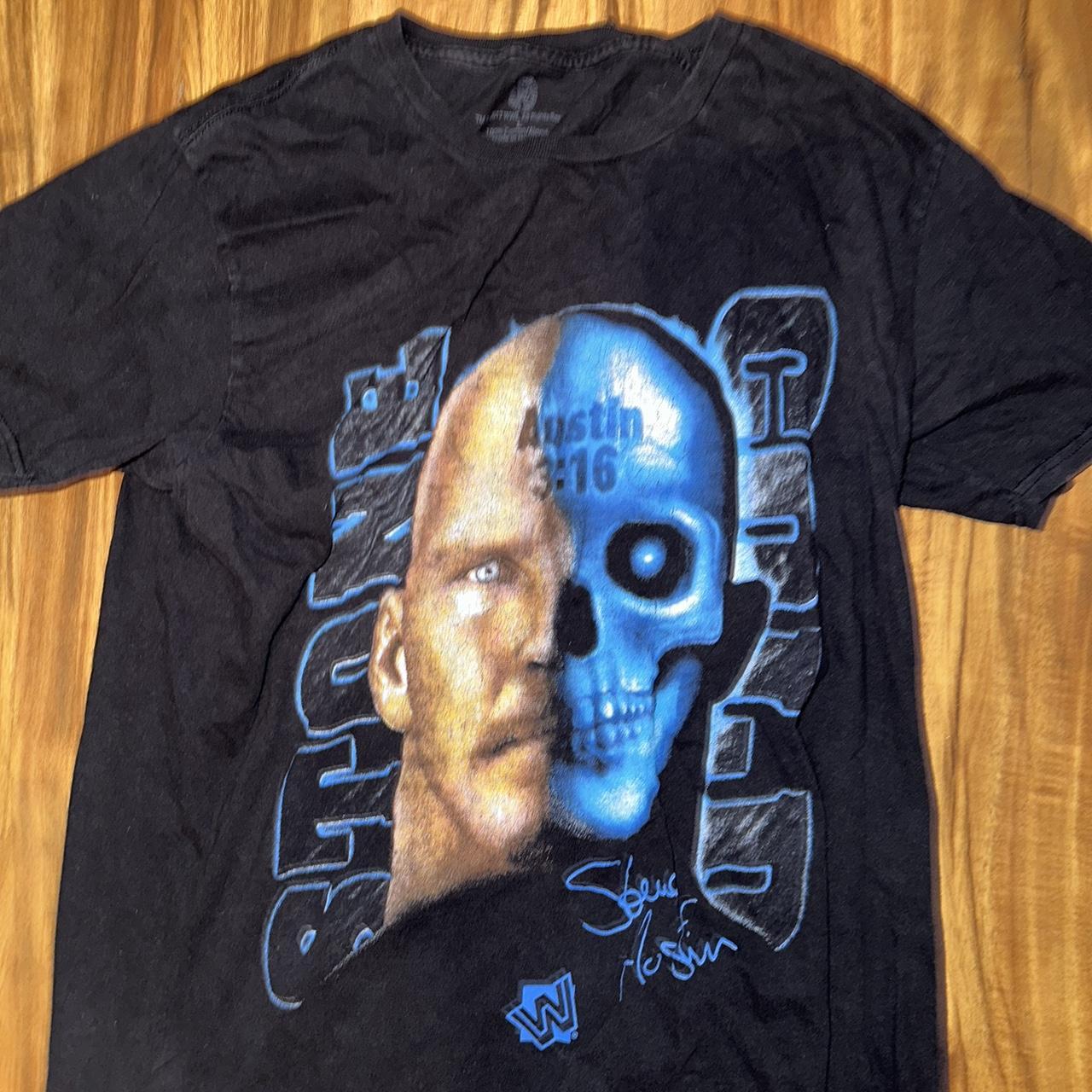 Stone Cold Steve Austin Wwe Tee - Depop