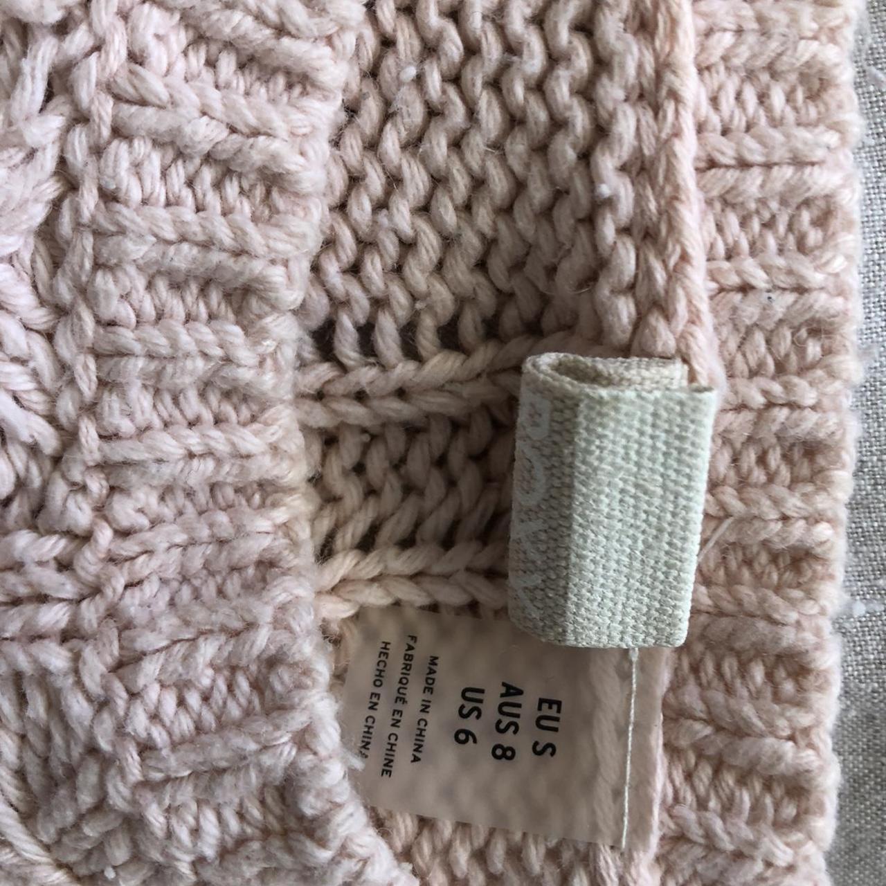 roxy light pink sweater -super cute size small never... - Depop