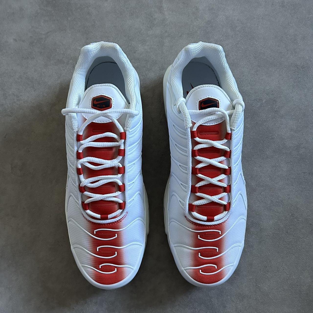 Nike tns plus ( red fades ) Size : uk 10 / us... - Depop