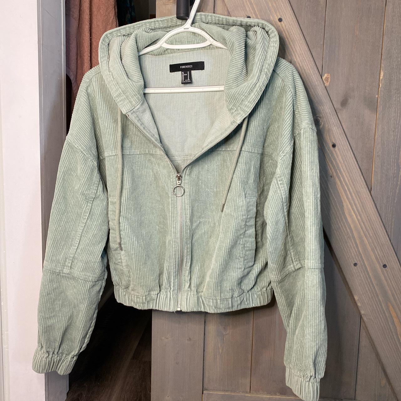 Cute cropped corduroy jacket from forever 21! Color... - Depop