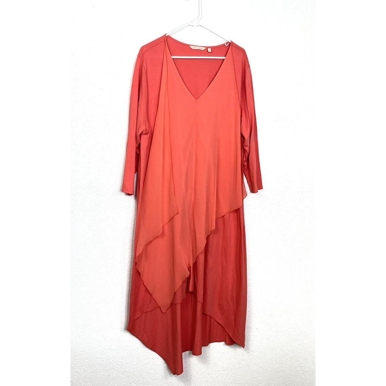 Soft Surroundings Plus Size 1X Dress Womens Orange... - Depop