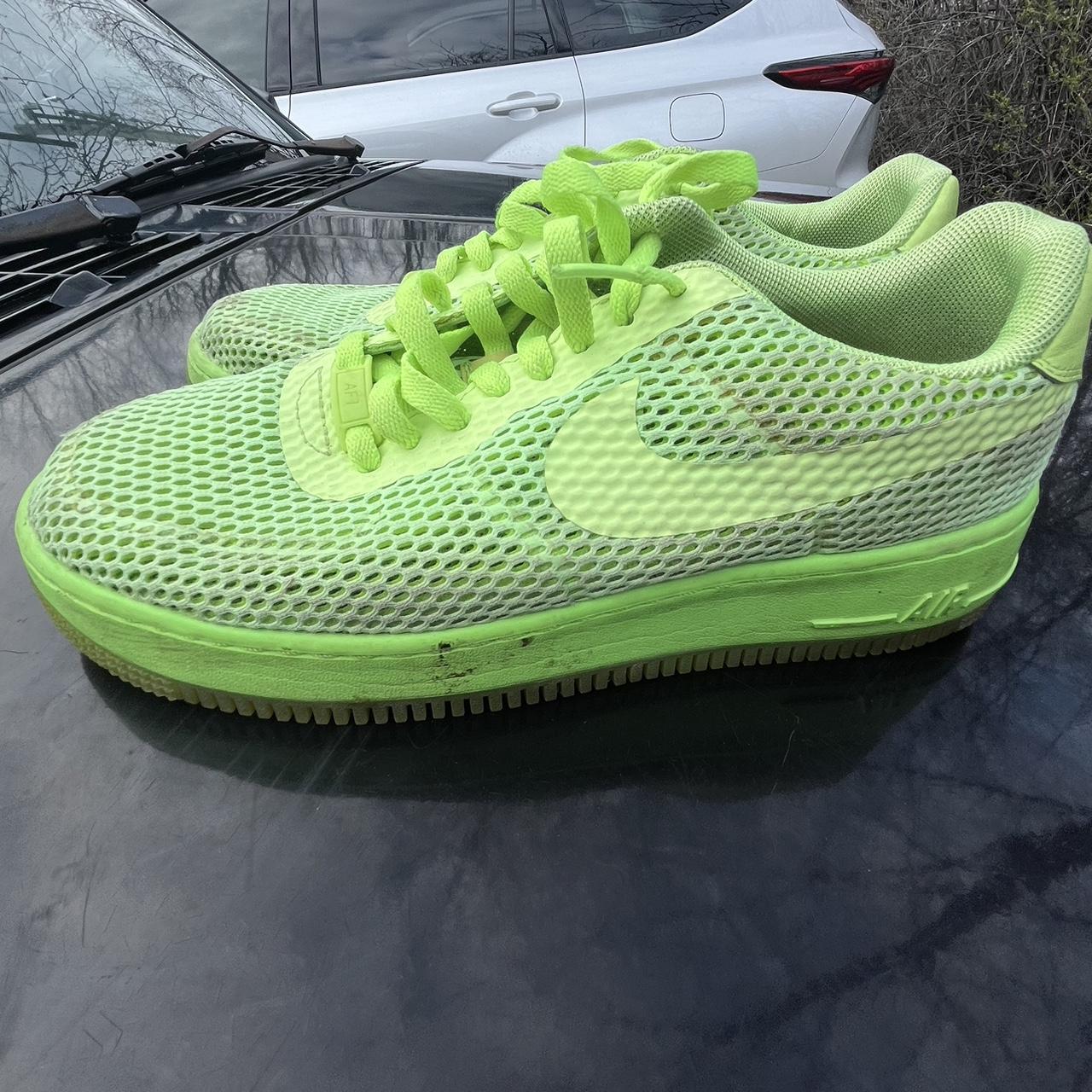 Nike Flyknit Air Forces. - Depop