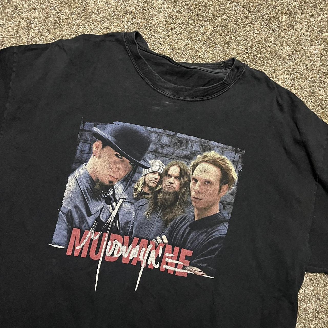 vintage y2k mudvayne heavy numetal tee shirt fits a... - Depop