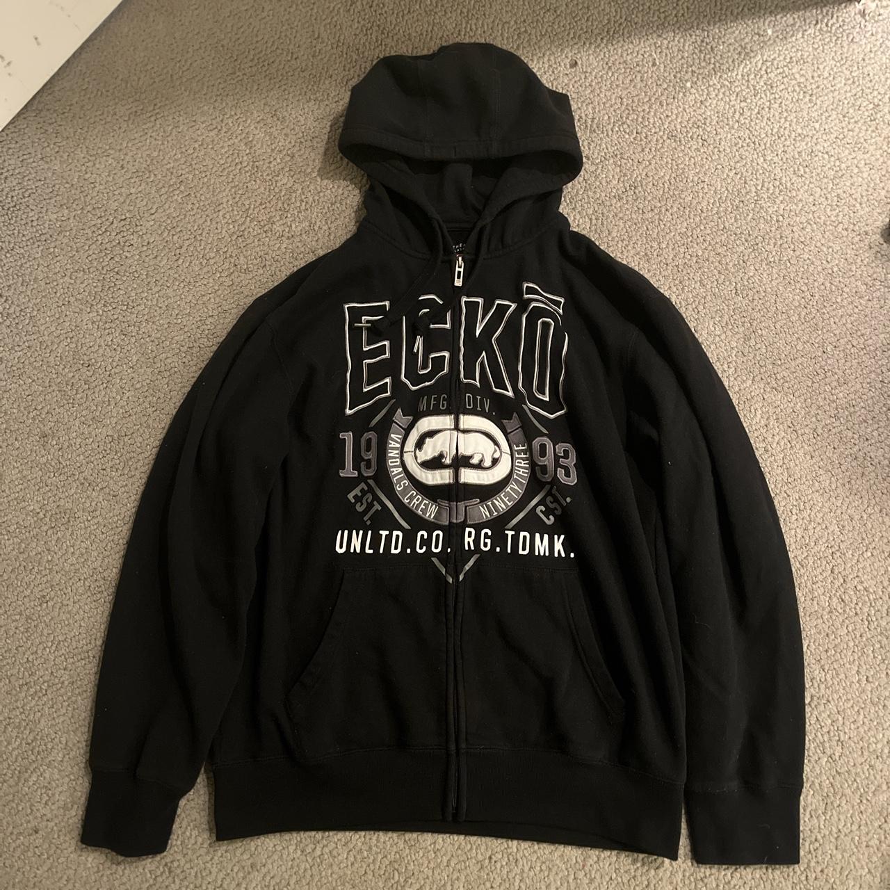 Ecko Unltd Zip Up Hoodie No flaws Dm for any... - Depop