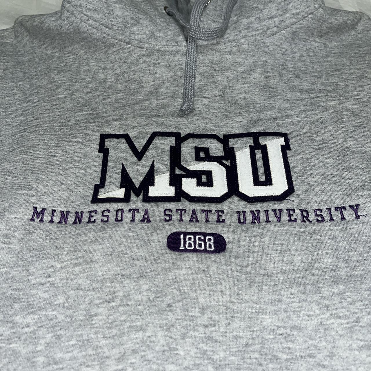 Embroidered Center Design Super soft MSU Hoodie.... - Depop