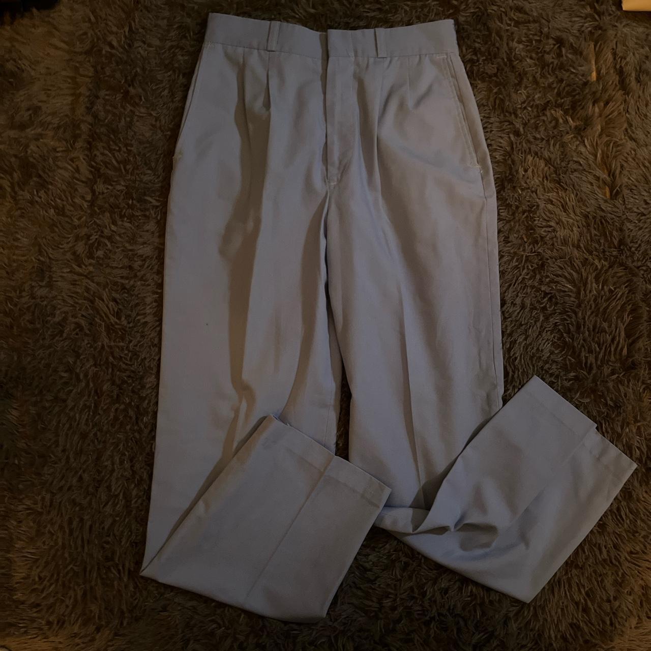 Mens Cheeno's 28 waist baby blue pants -Size 28... - Depop