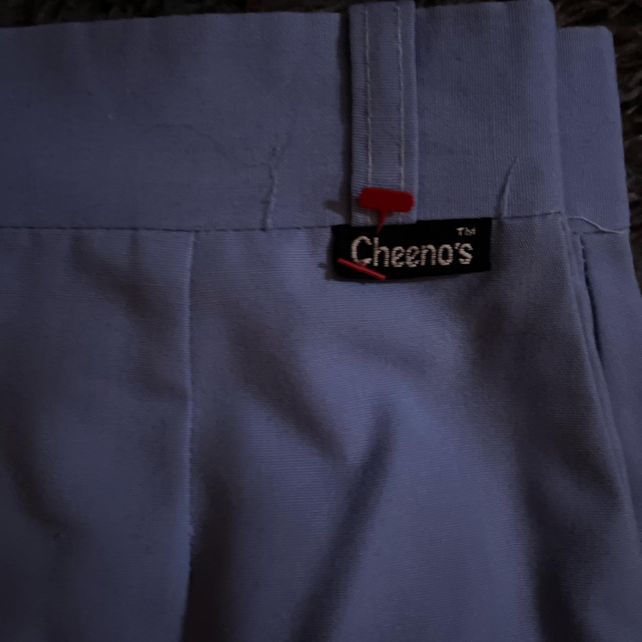 Mens Cheeno's 28 waist baby blue pants -Size 28... - Depop