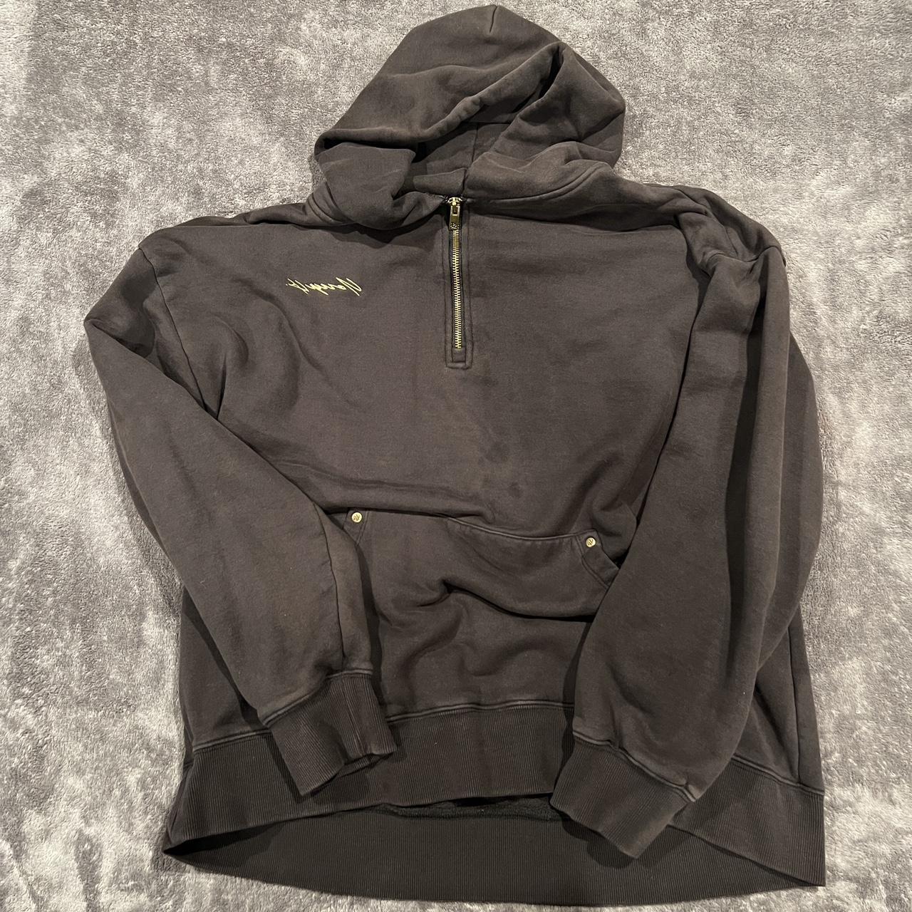 Young La zipper hoodie Heavyweight material Flaws... - Depop