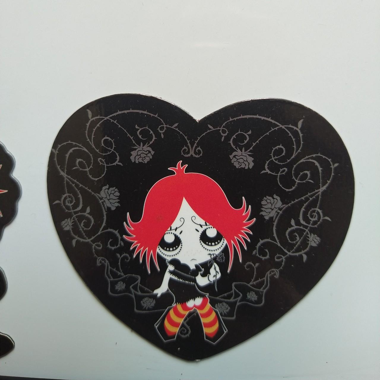 Vintage Y2K Ruby Gloom Magnets Hot Topic Mall Goth... - Depop