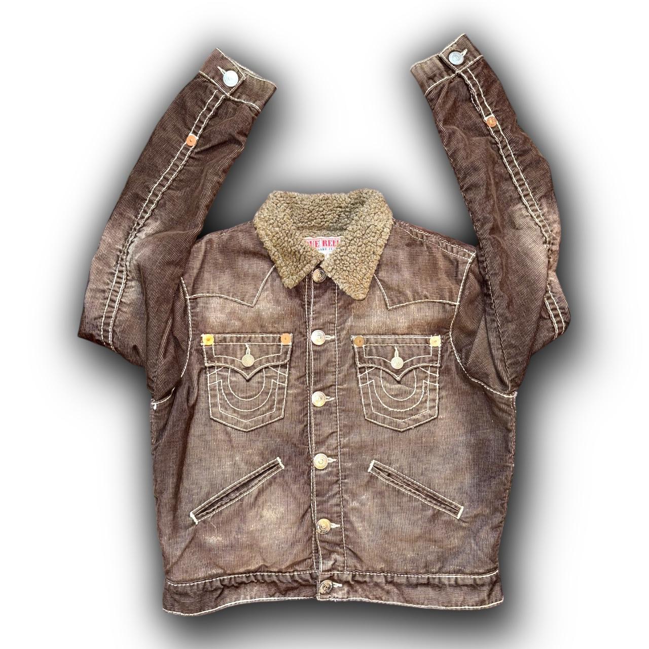 True Religion Brown Sherpa As Seen On Sematary... - Depop