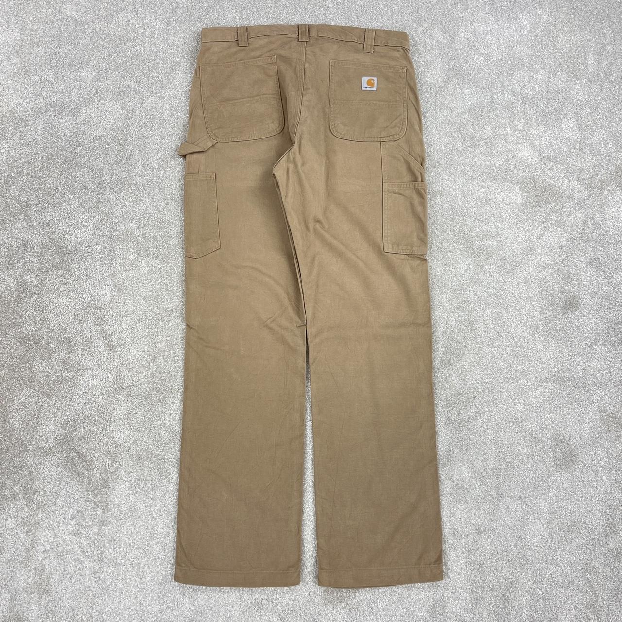 Carhartt carpenter pants Tan carpenters Multi... - Depop
