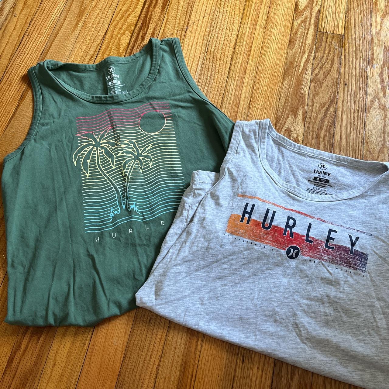 Two Hurley Tank Tops Both size M - Depop