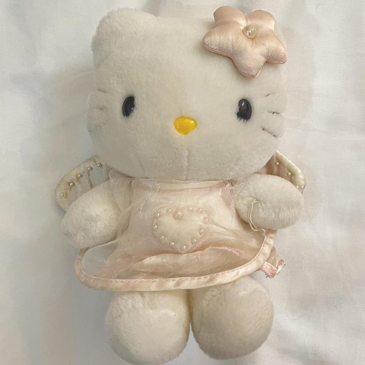 Vintage 1988 Hello Kitty Angel Plush Plushie... - Depop