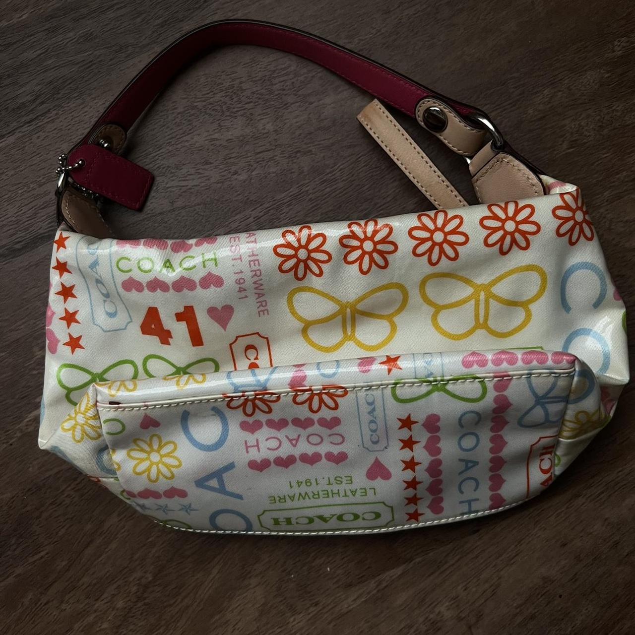 adorable mini coach purse i love her sm but i need... - Depop