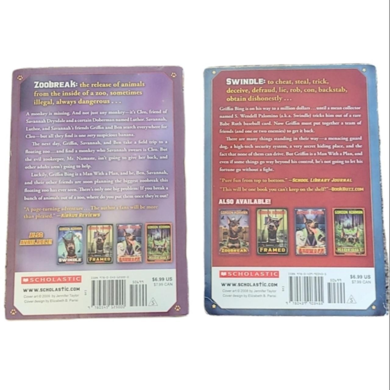 Swindle series #1 and 2 paperback book bundle From... - Depop