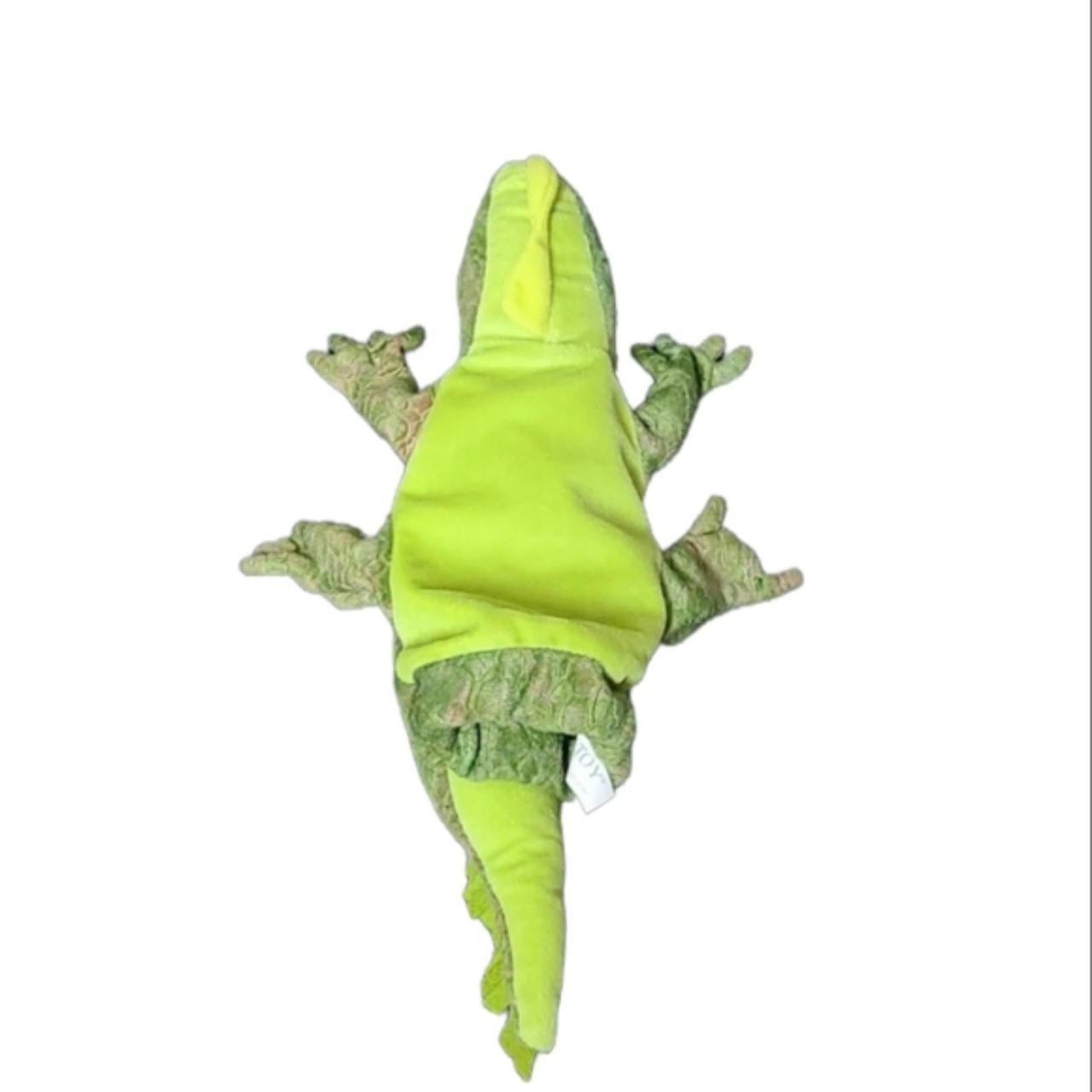 Caltoy hand puppet reptile iguana plush Caltoy hand... - Depop