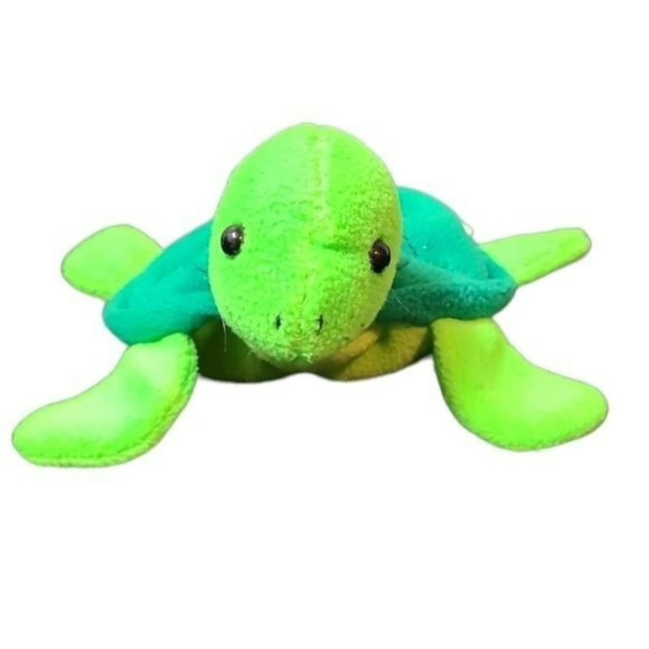 Turtle miniature beanie plush- excellent... - Depop