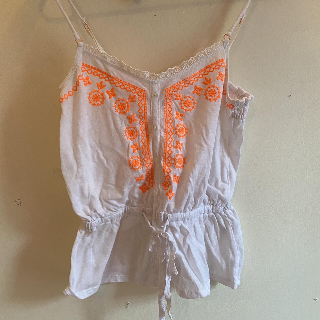 baby girl snitch waist summer top #summer #cute #pretty - Depop