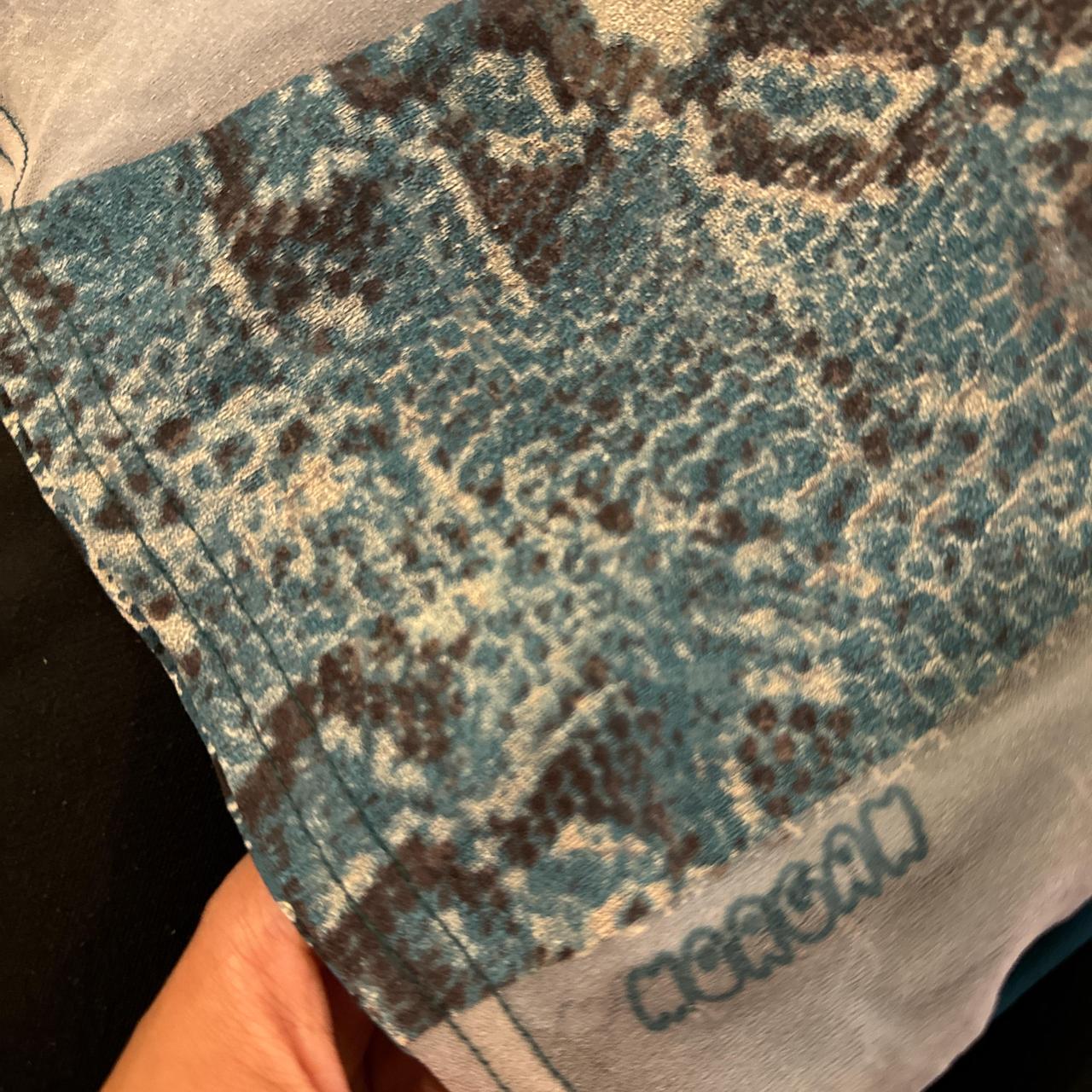 90s MORGAN DE TOI PATTERN TANK // sz t-2, fits like... | Depop