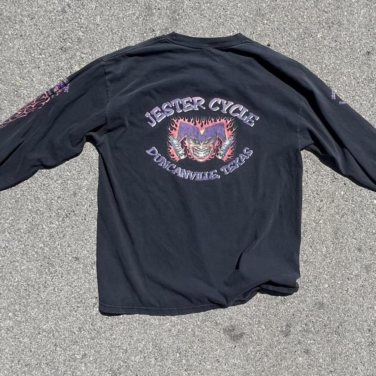 Vintage 90’s Jester Motorcycle Tee #vintage #y2k... - Depop