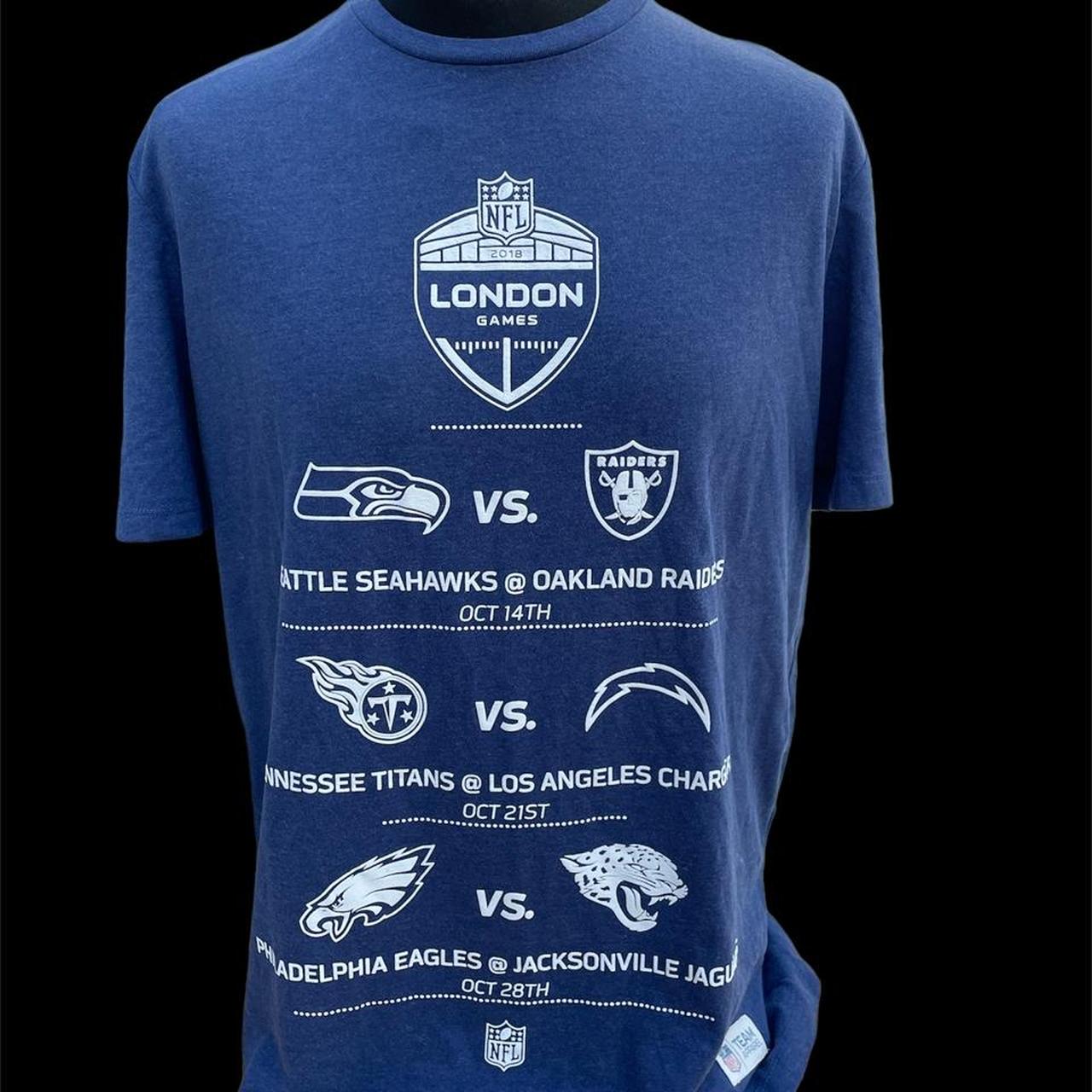 NFL Men's Navy T-shirt | Depop