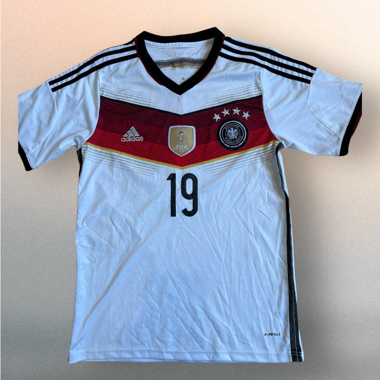 Germany 2014 World Cup Home Football Shirt Adidas... - Depop