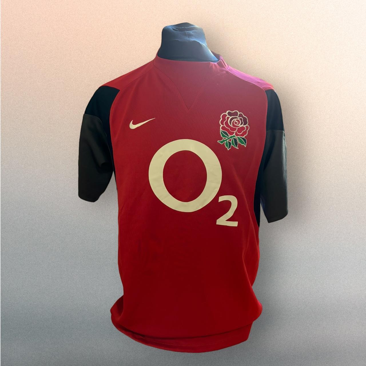 England Rugby Union 2005/06 Shirt Nike Mens size... - Depop