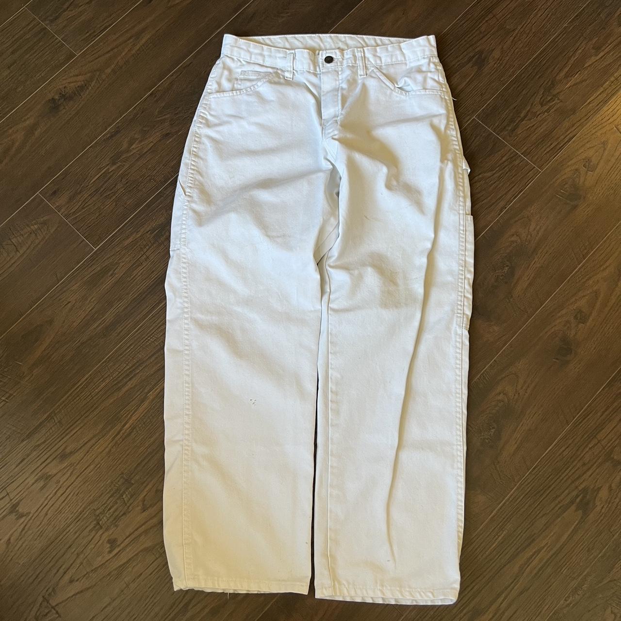 White Dickies Pants Wear Pictured 30x29 Depop