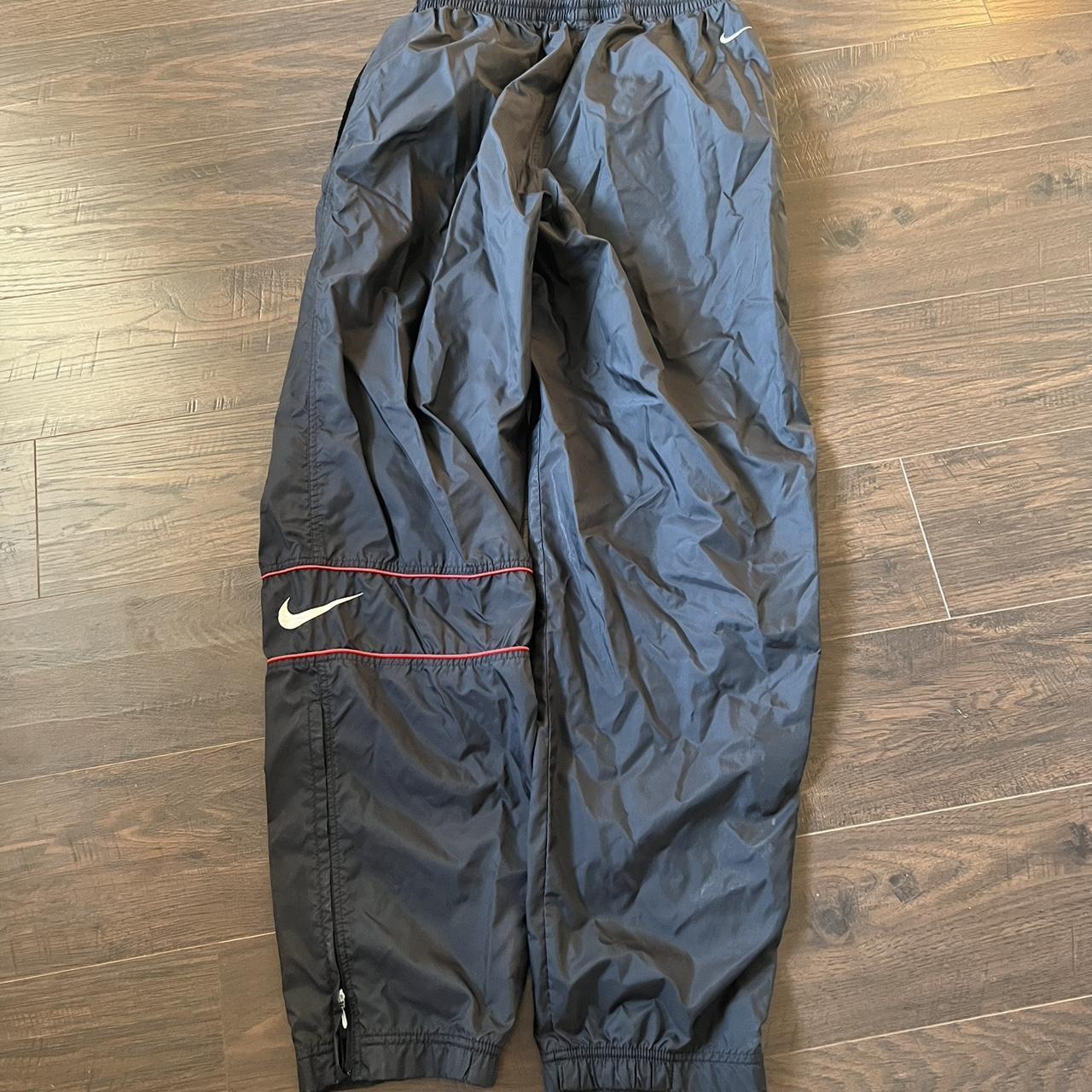 Vintage 90s Nike track pants 30x31 Very light weight - Depop