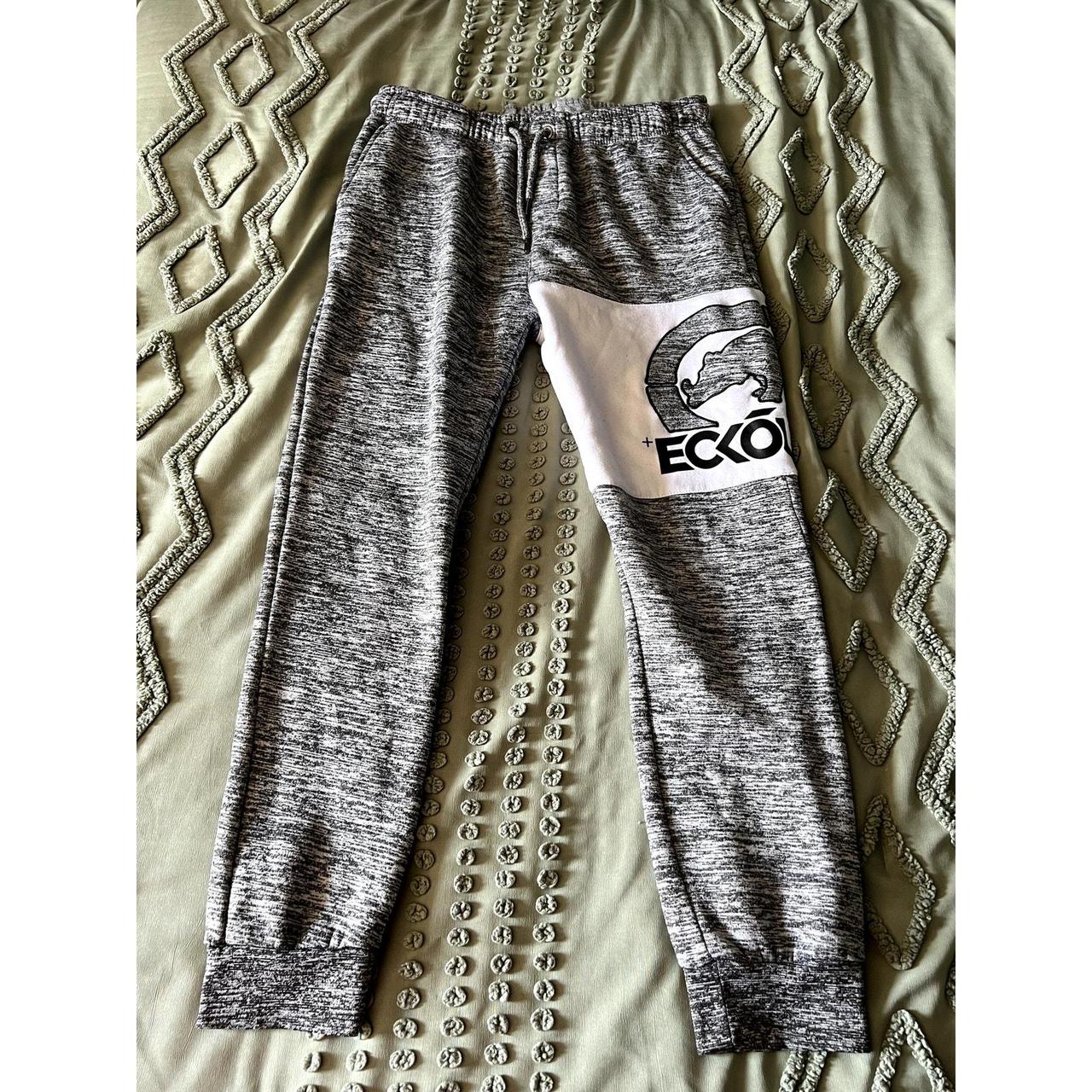 Ecko Unltd gray mens jogger sweatpants mens medium... | Depop
