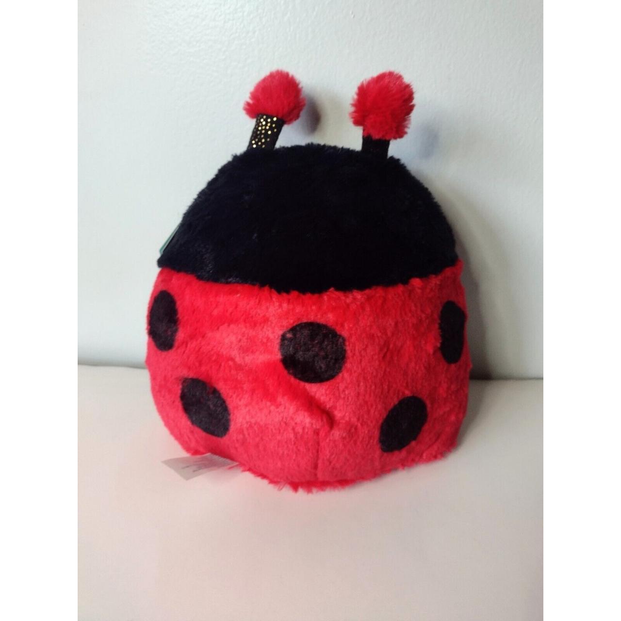 Hug Me Ladybug Stuffed Animal Plush Glitter Heart... - Depop