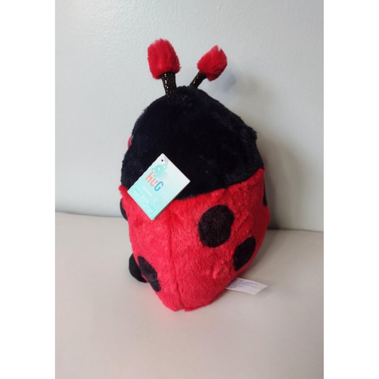 Hug Me Ladybug Stuffed Animal Plush Glitter Heart... - Depop