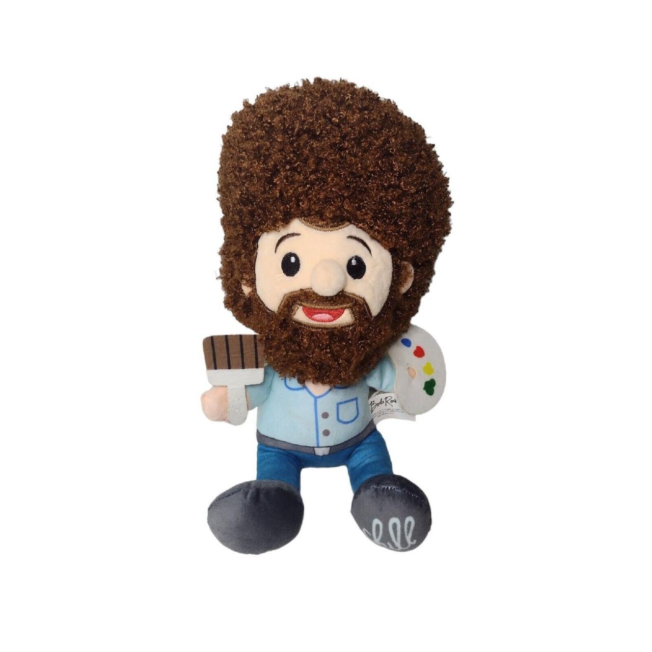 Fiesta Bob Ross Stuffed Animal Plush 10 in Artist TV... - Depop