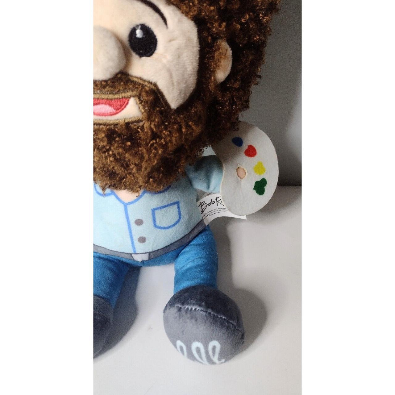 Fiesta Bob Ross Stuffed Animal Plush 10 in Artist TV... - Depop