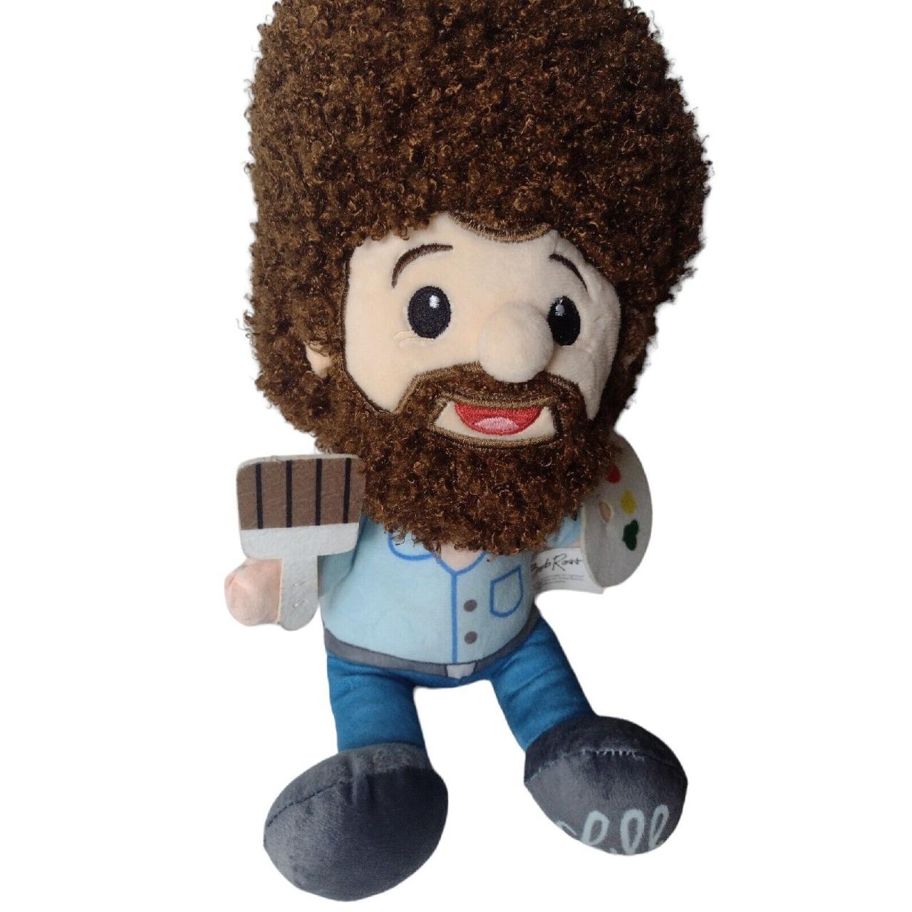 Fiesta Bob Ross Stuffed Animal Plush 10 in Artist TV... - Depop