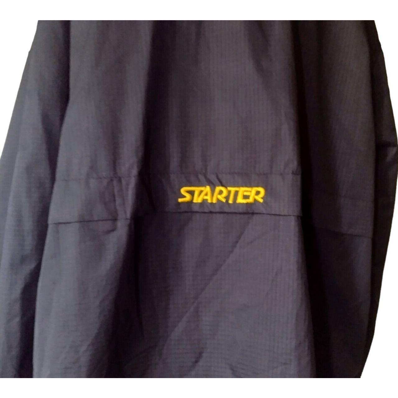 Mens Starter Pullover Hooded Windbreaker Mid Jacket... - Depop