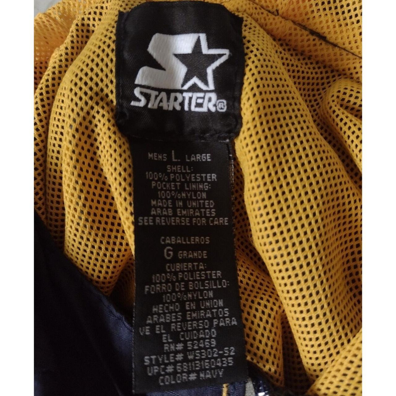 Mens Starter Pullover Hooded Windbreaker Mid Jacket... - Depop