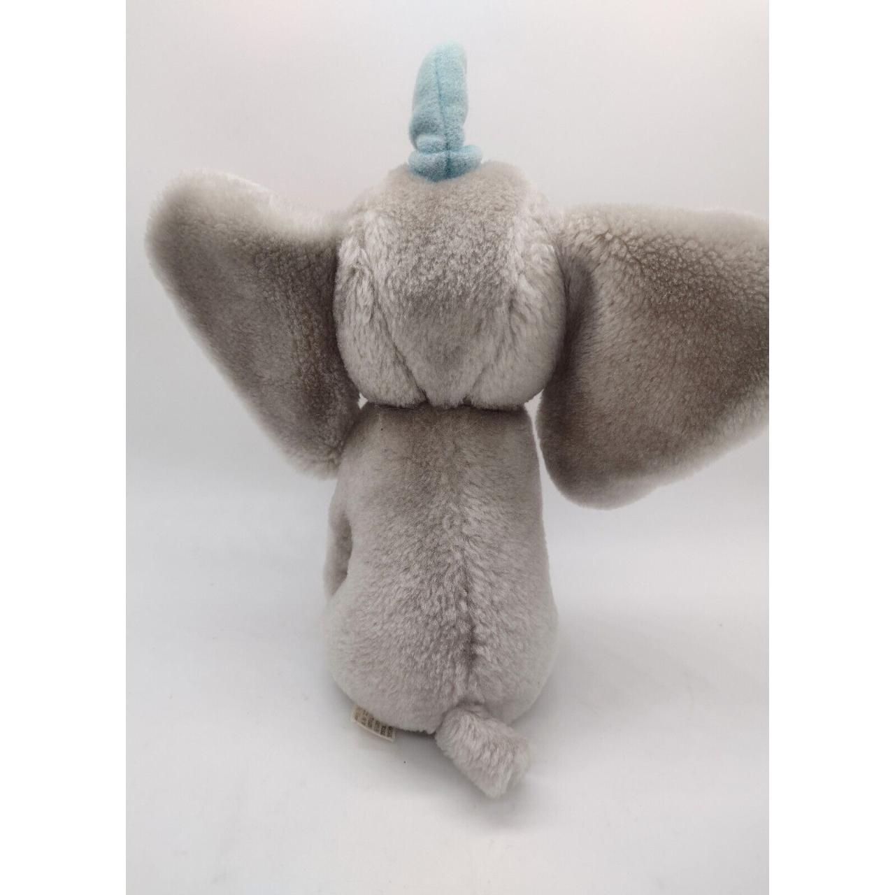 Vintage Disney Dumbo Stuffed Animal Plush 8in Gray... - Depop