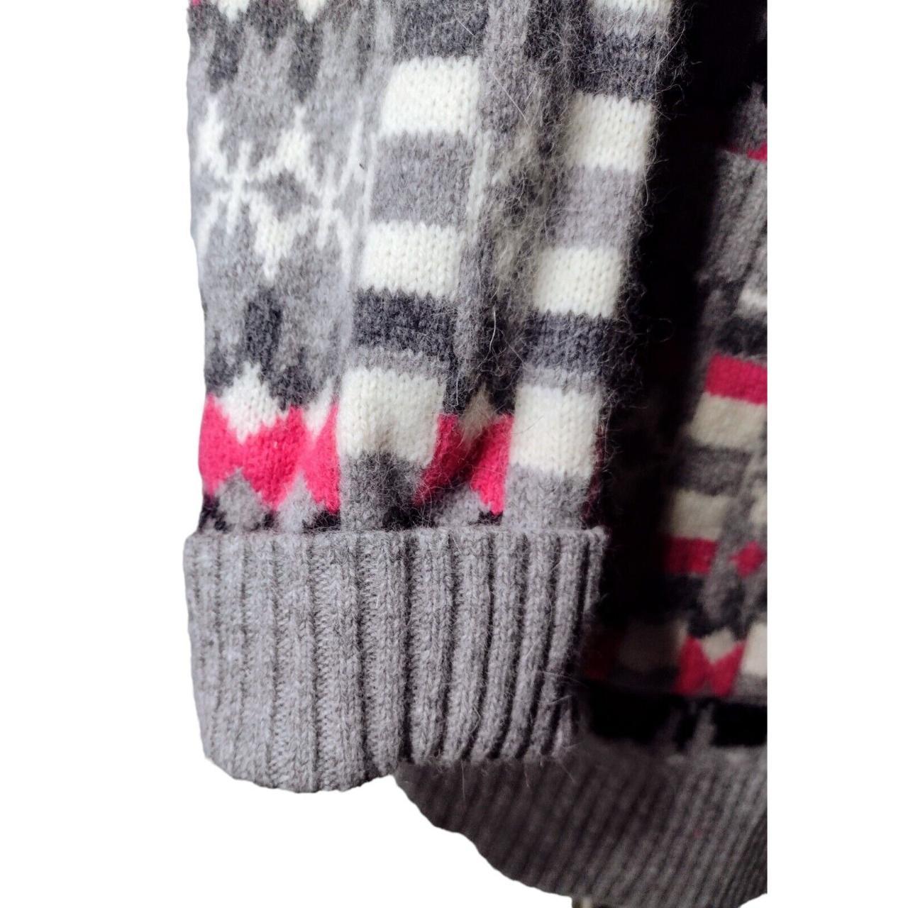 Pendleton Lambs Wool Angora Fair Isle Belted... - Depop