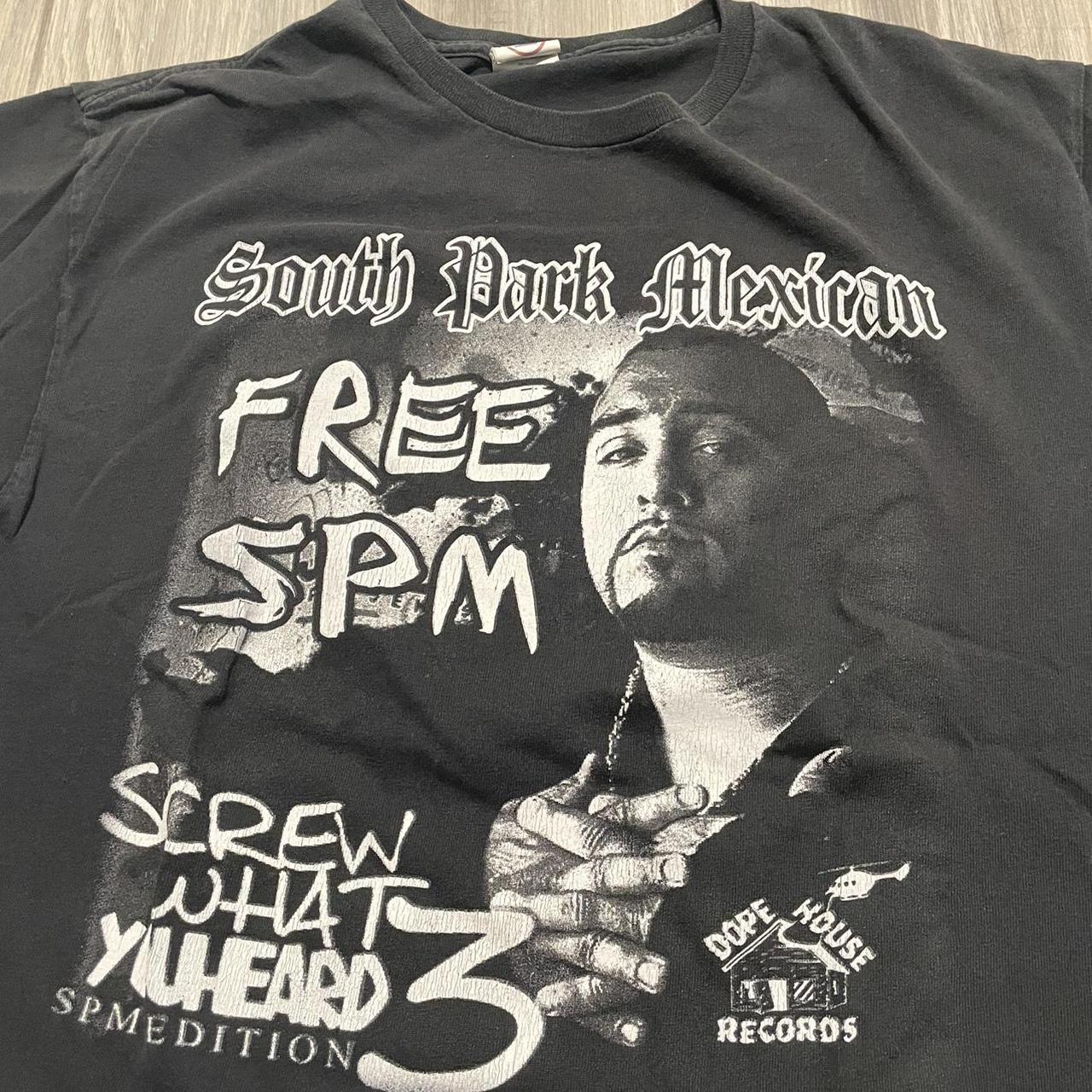Y2k SPM South Park Mexican Rap Shirt In good... - Depop