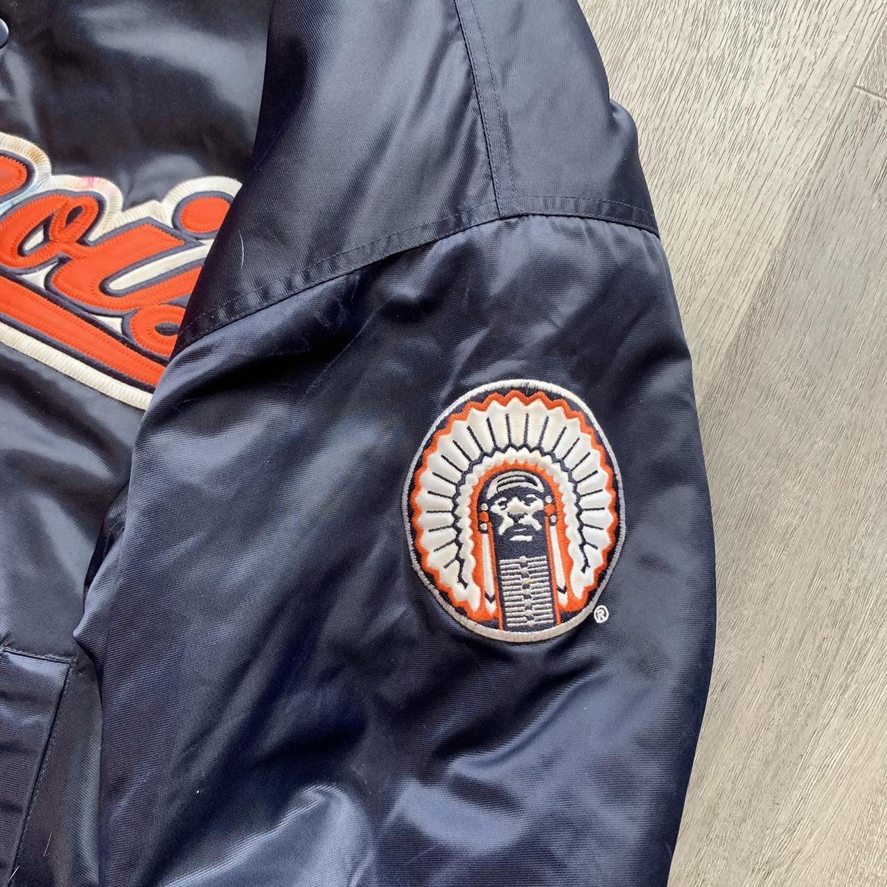 Vintage Varsity Jacket University Of Illinois... - Depop