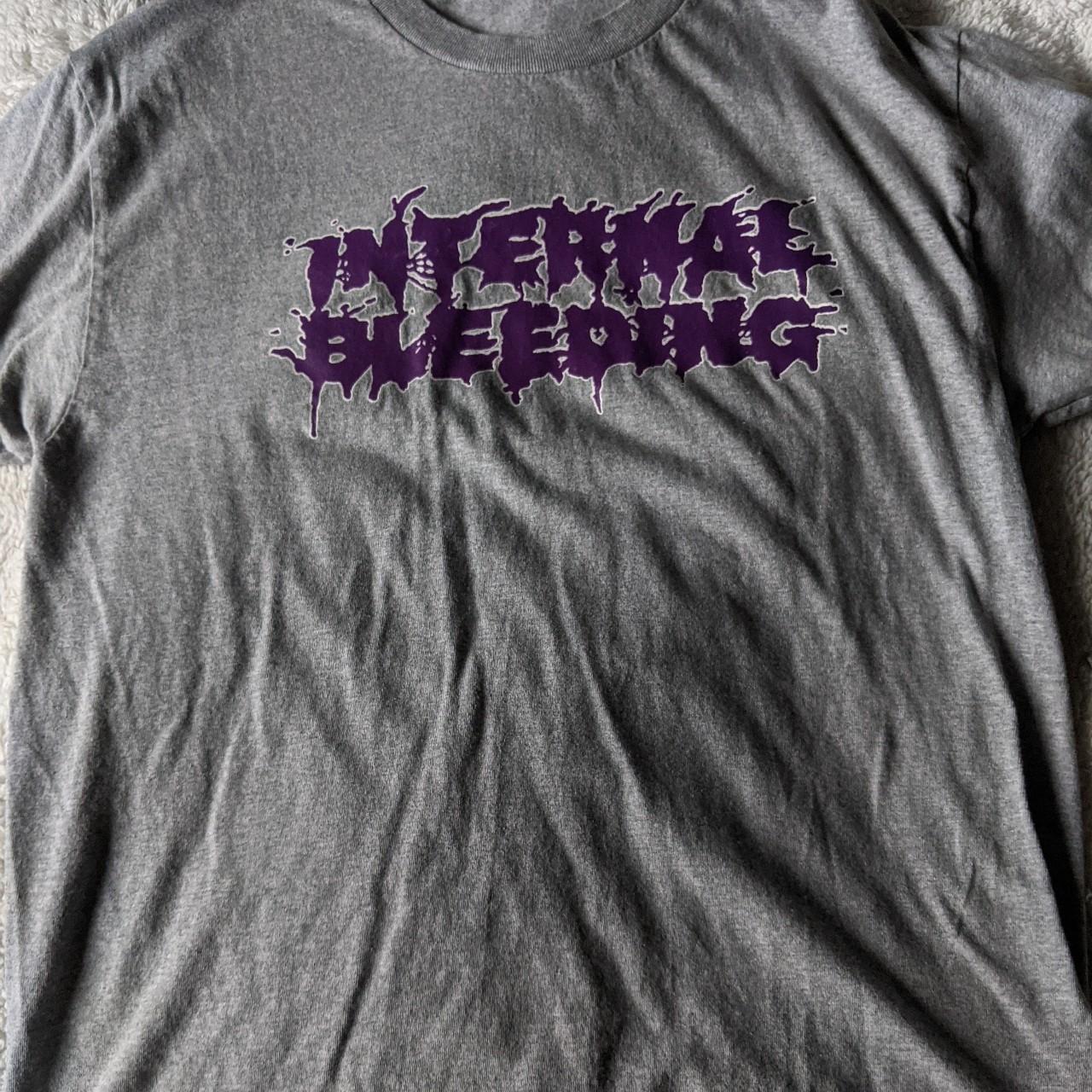 internal bleeding shirt brutal death metal slam... - Depop