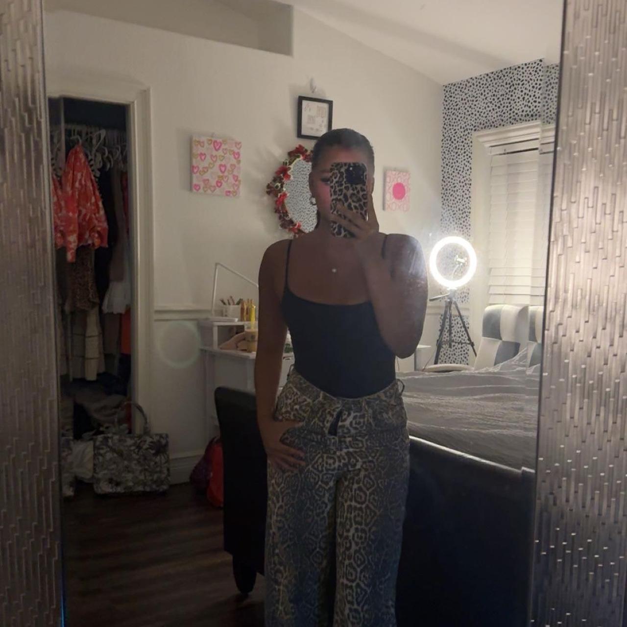 leopard pants | Depop