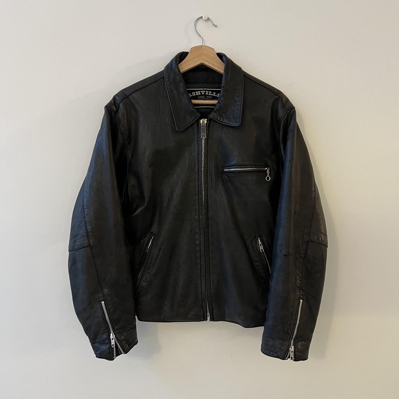 Vintage 80s Leather Jacket The only leather jacket... - Depop