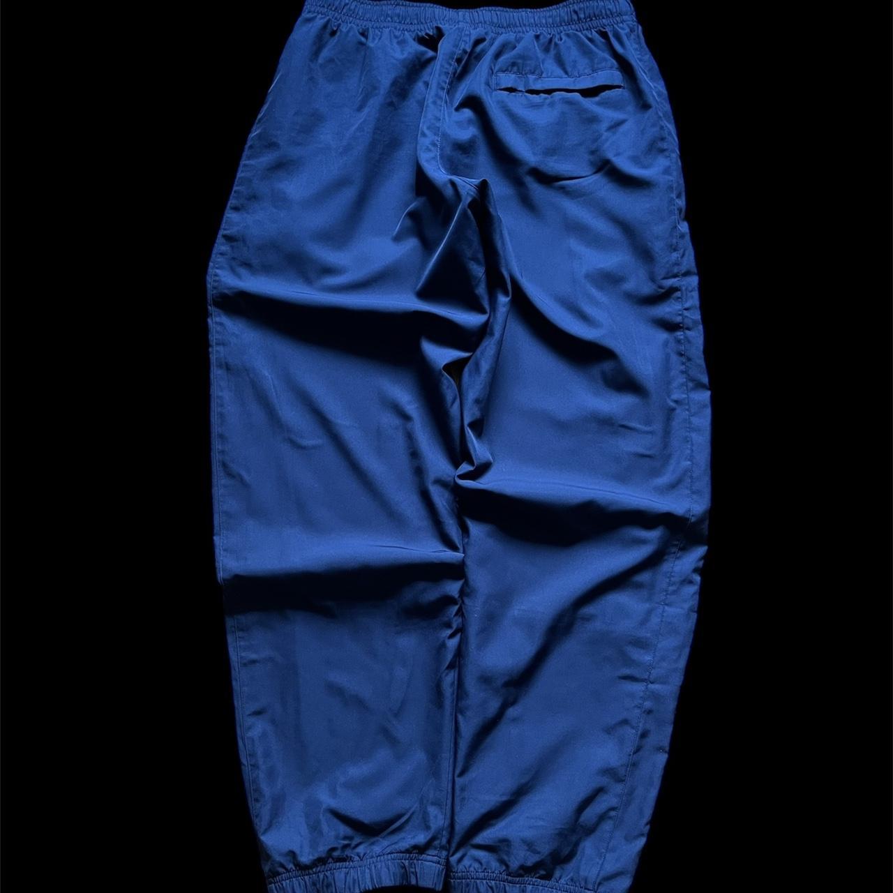 Nike Navy Shell Track Pants Joggers... - Depop